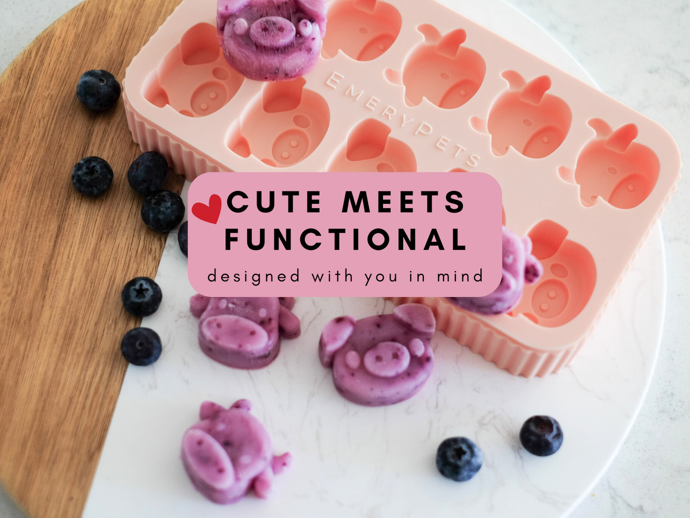 Premium Stackable Frozen Treat Molds